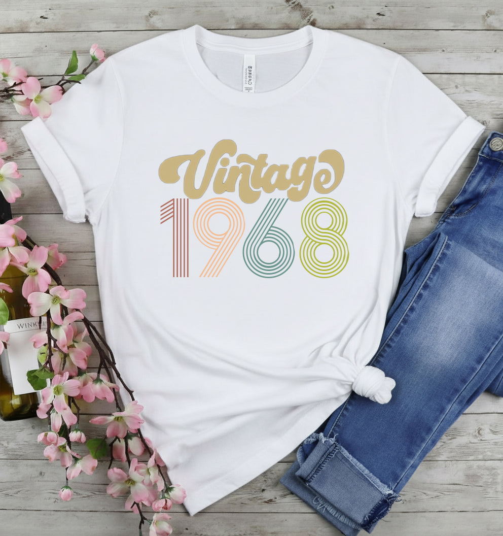 58th Birthday Shirt 1968 – Birthday Clothing